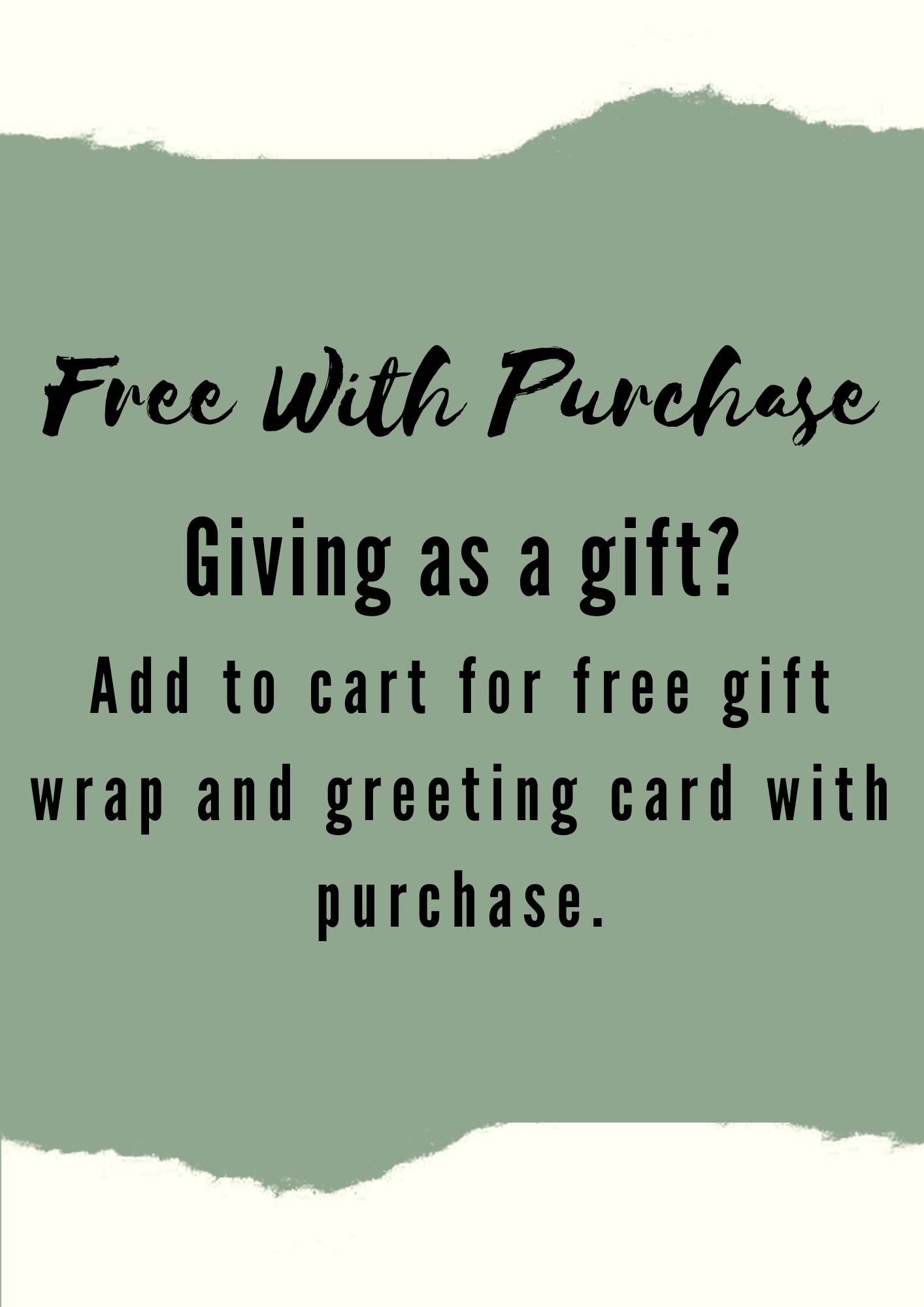 Free Gift Wrap With Purchase | Needles View Emporium